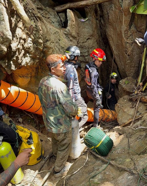 Five missing in flooded Laos cave for more than a week found alive ...