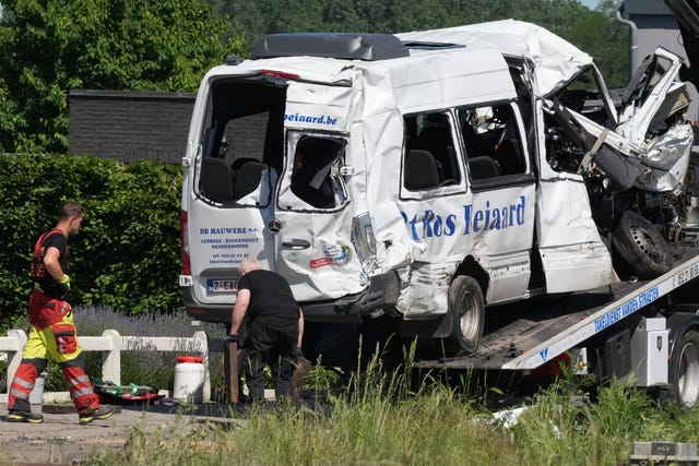 Four dead in crash between train and school bus in Belgium, officials ...
