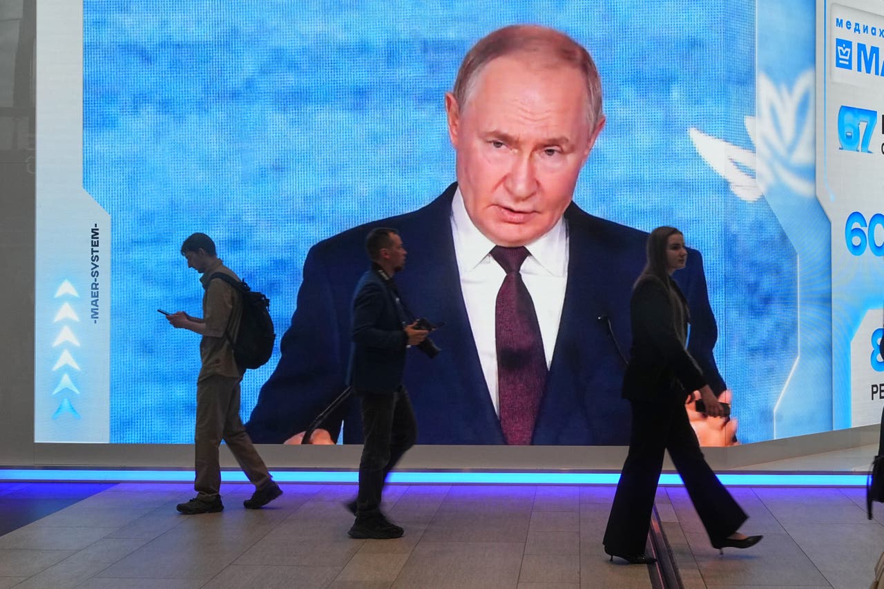 Ukrainian drones hit St Petersburg oil terminal before city hosts ...