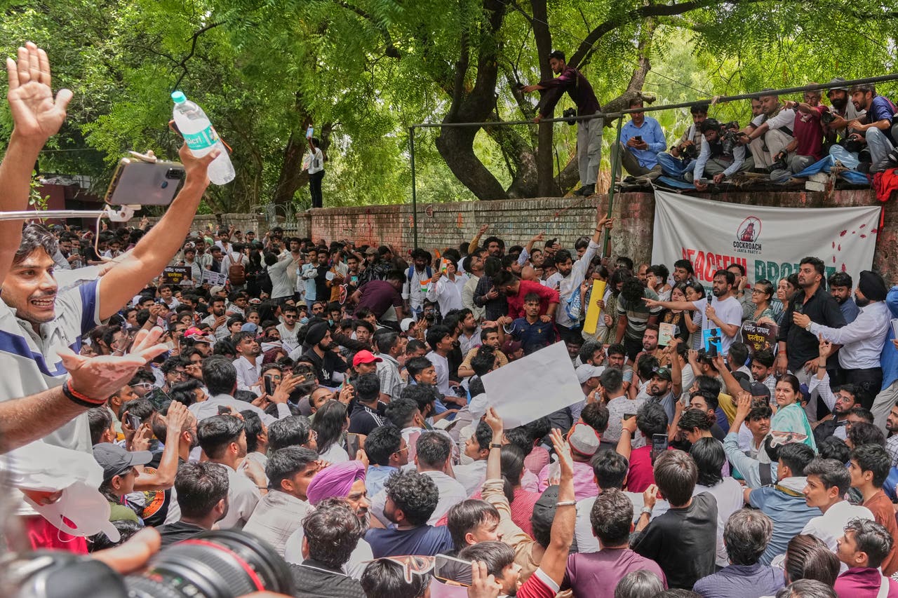 Mock political party for India’s young ‘cockroaches’ holds first street ...