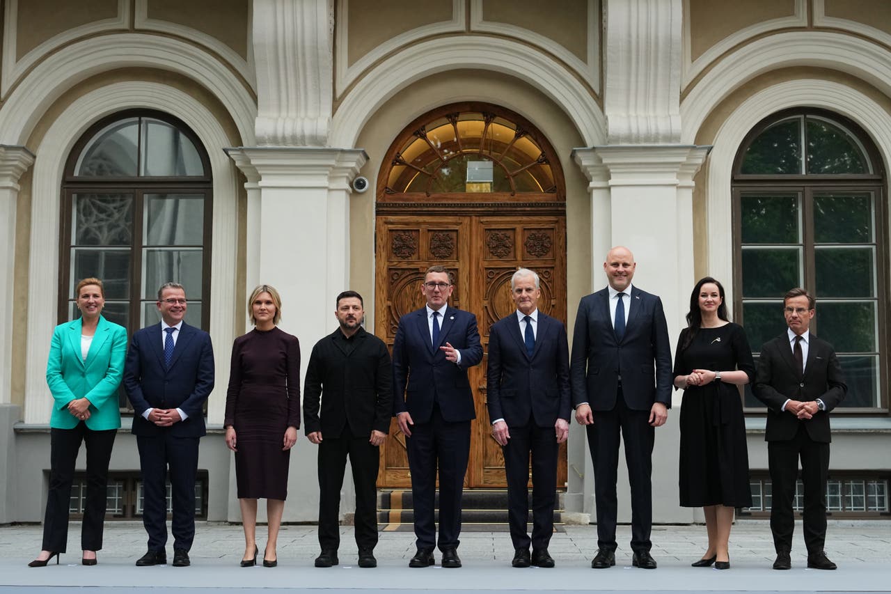 Zelensky says Ukraine ready to share drone tech with Nordic and Baltic ...