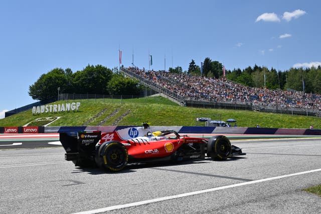 Lewis Hamilton off the pace in Austrian GP practice as Kimi Antonelli ...